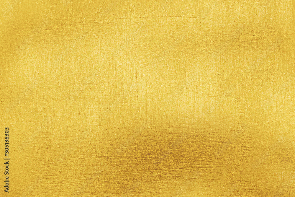 Gold background. Golden paint texture shiny wall suface Stock Photo ...