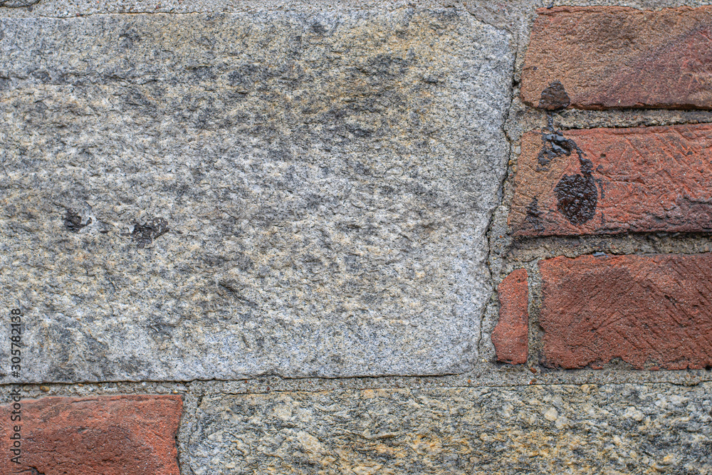 stunning old brick wall texture in Italy, bellisssimo muro antico fatto ...