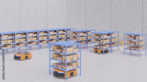 Automated Guided Vehicles (AGV) provide a cost efficient automated ...