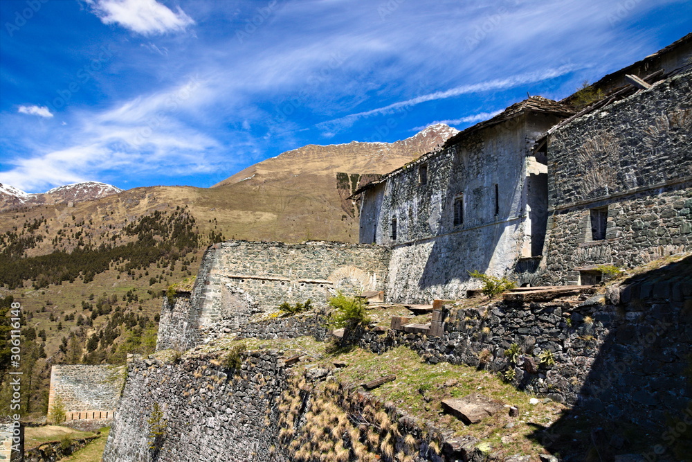The Fenestrelle Fort is a fortress overlooking Fenestrelle. It is the ...