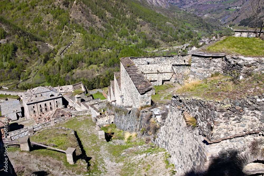 The Fenestrelle Fort is a fortress overlooking Fenestrelle. It is the ...