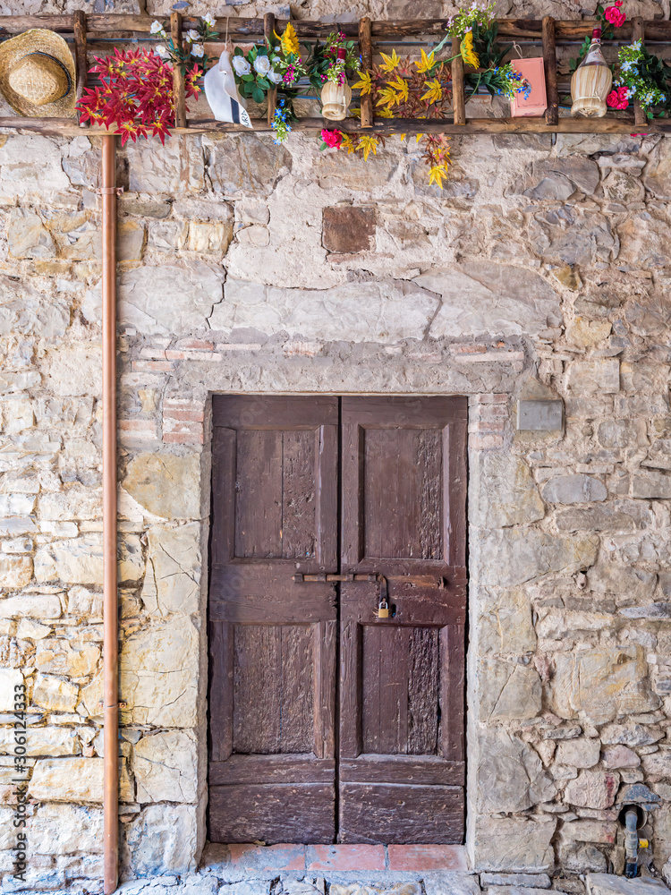 Castellina in Chianti, Italy, typical comune in the province of Siena ...
