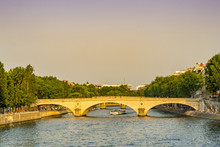 The Bridge Of Louis Philippe, 1875 Free Stock Photo - Public Domain ...