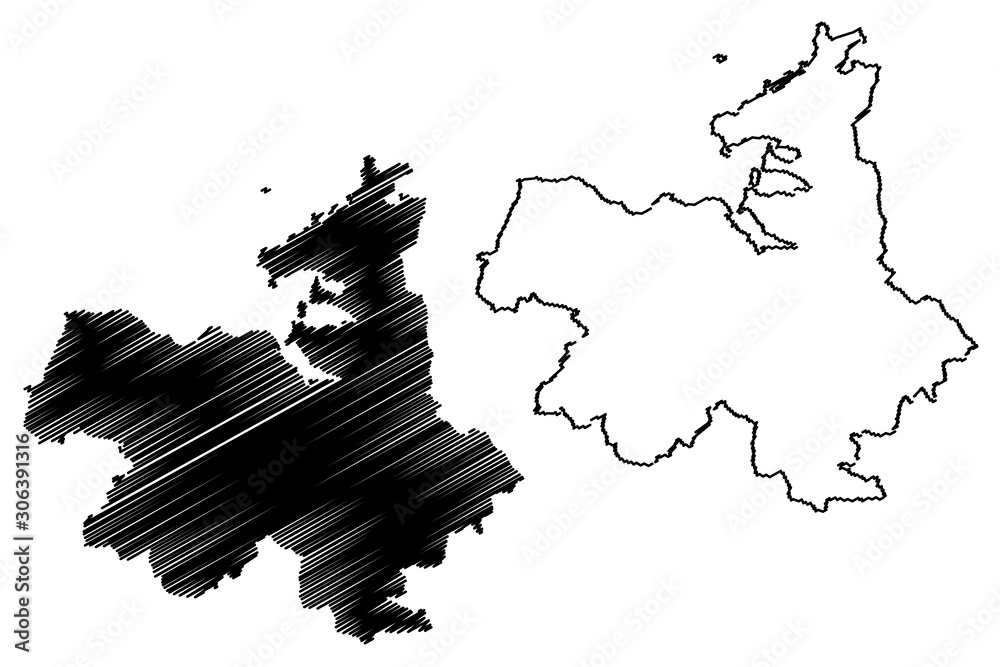 Sligo County Council (Republic of Ireland, Counties of Ireland) map ...