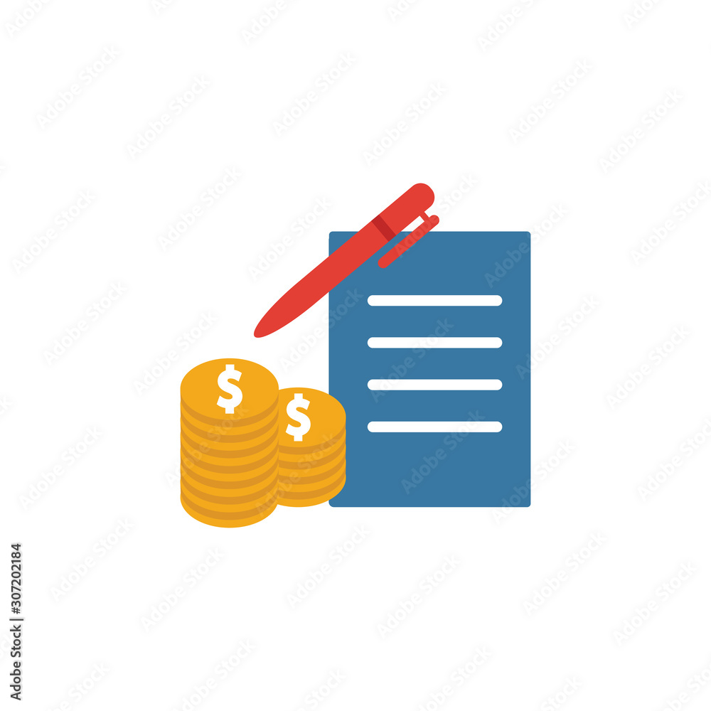 Budgeting icon. Simple element from personal finance icons collection ...