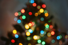 Bright Multicolor Christmas Tree Free Stock Photo - Public Domain Pictures