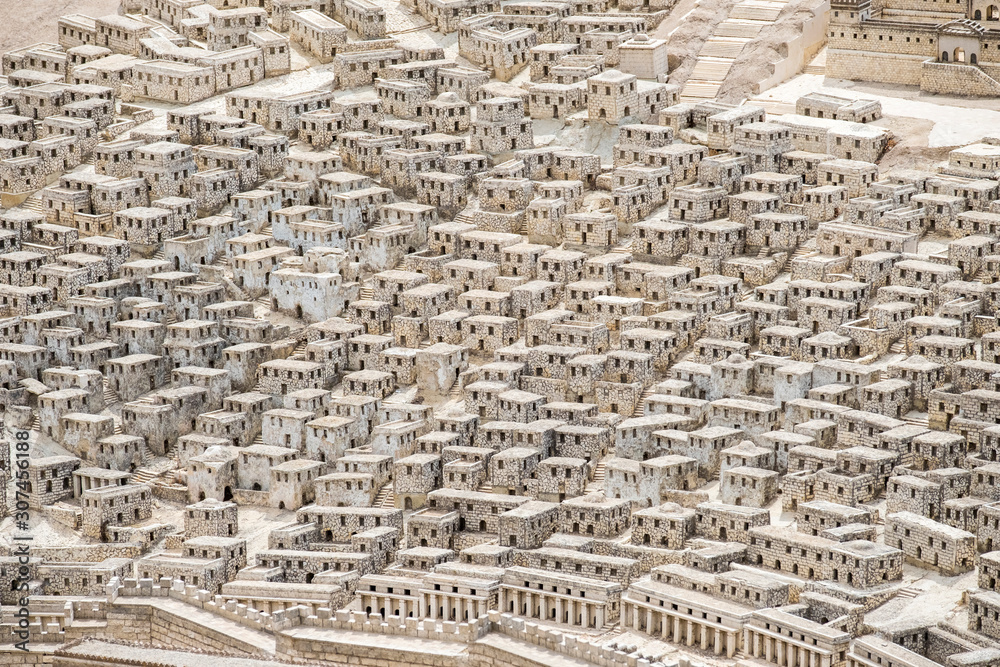 Holyland Model of Jerusalem model of Jerusalem in Second Temple period ...
