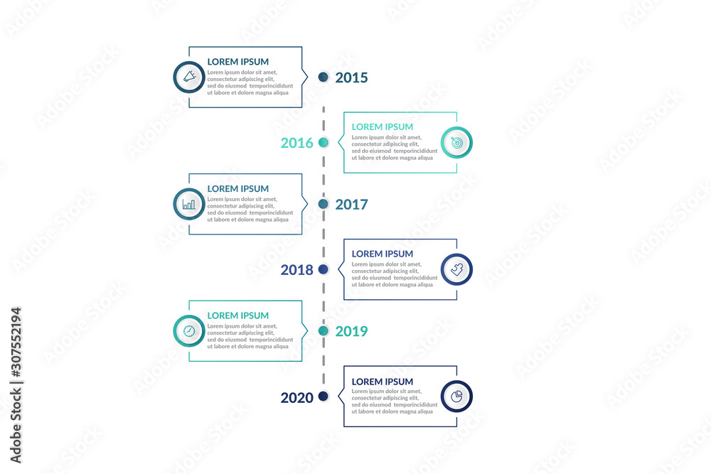 timeline infographic template design . business infographic concept for ...