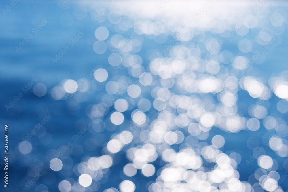 Blurred blue sea water for background, nature background concept. Color ...