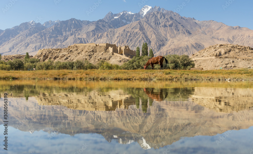 Located 3.500m above the sea level, and last city before the border ...