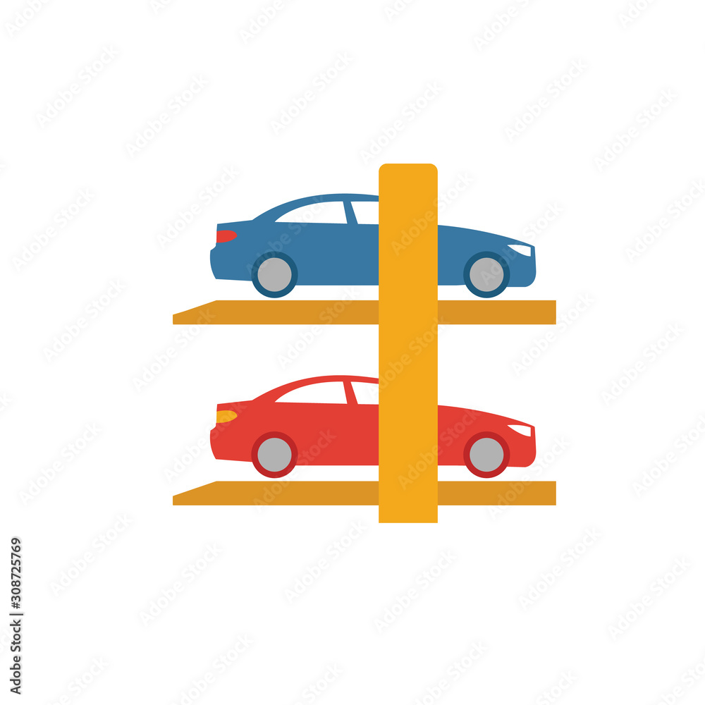 Smart Parking icon. Simple element from smart devices icons collection ...