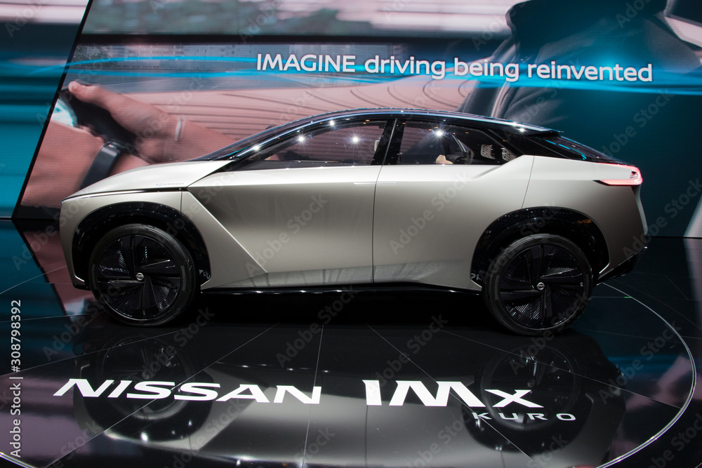 Stock-Foto „GENEVA, SWITZERLAND - MARCH 6, 2018: Nissan IMx Kuro car ...