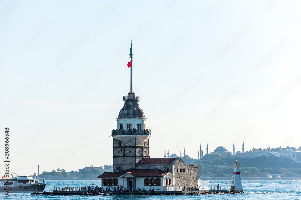 The Maiden's Tower, also known as Leander's Tower since the medieval ...