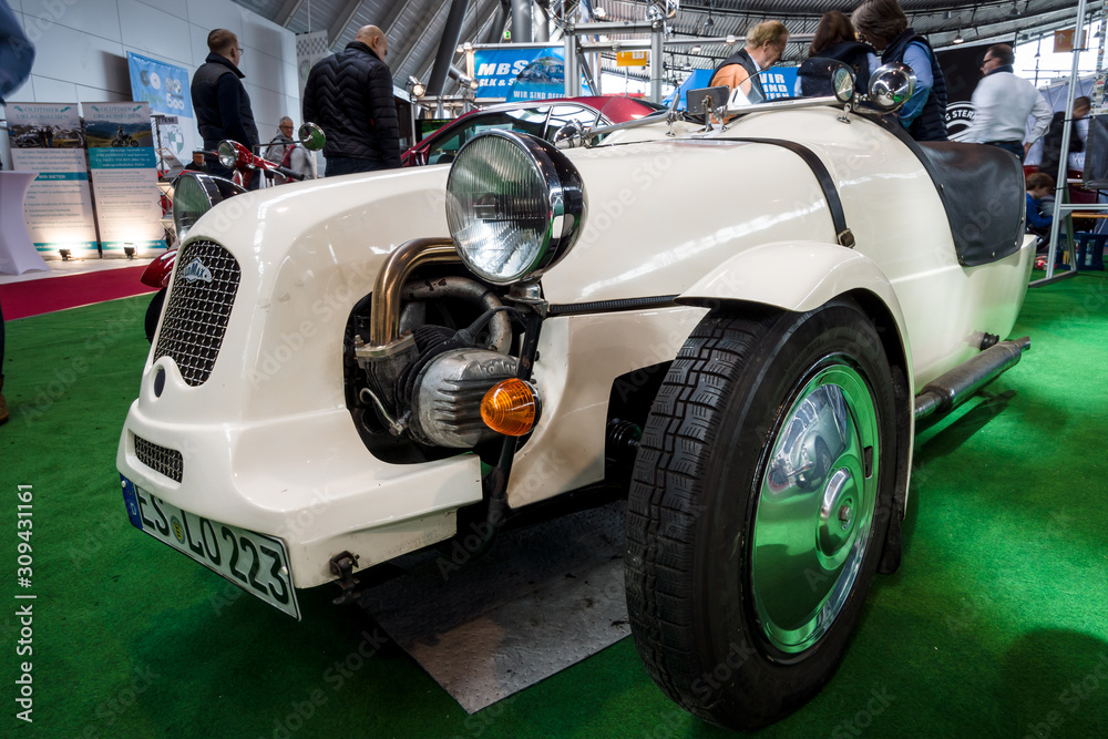 STUTTGART, GERMANY - MARCH 03, 2017: A British kit car Lomax 223 based ...