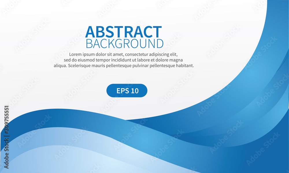 Blue background vector illustration lighting effect graphic for text ...