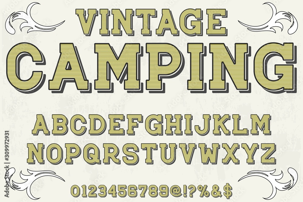 alphabet Font Script Typeface handcrafted handwritten vector label ...