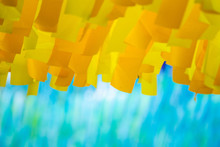 Many Small Yellow Flags Free Stock Photo - Public Domain Pictures