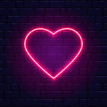 Electric Pink Heart Free Stock Photo - Public Domain Pictures