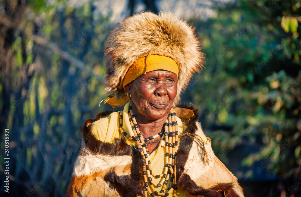 Traditional african woman Stock Photo | Adobe Stock