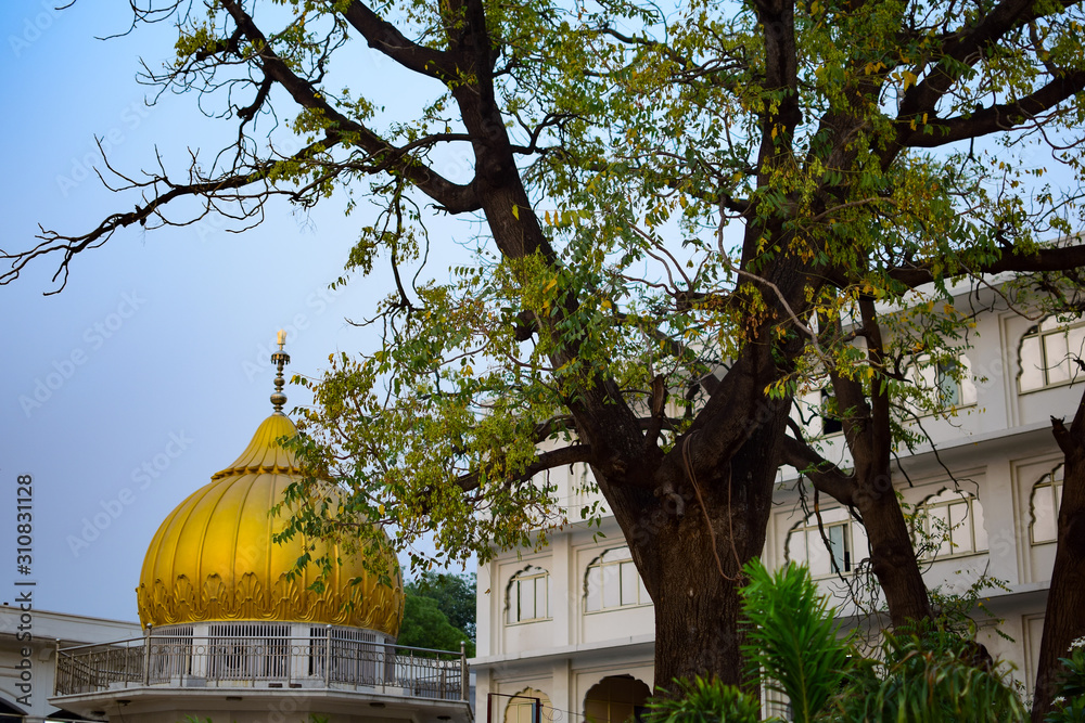 Inside view of Sikh temple in Delhi India, Sikh Gurudwara inside view ...