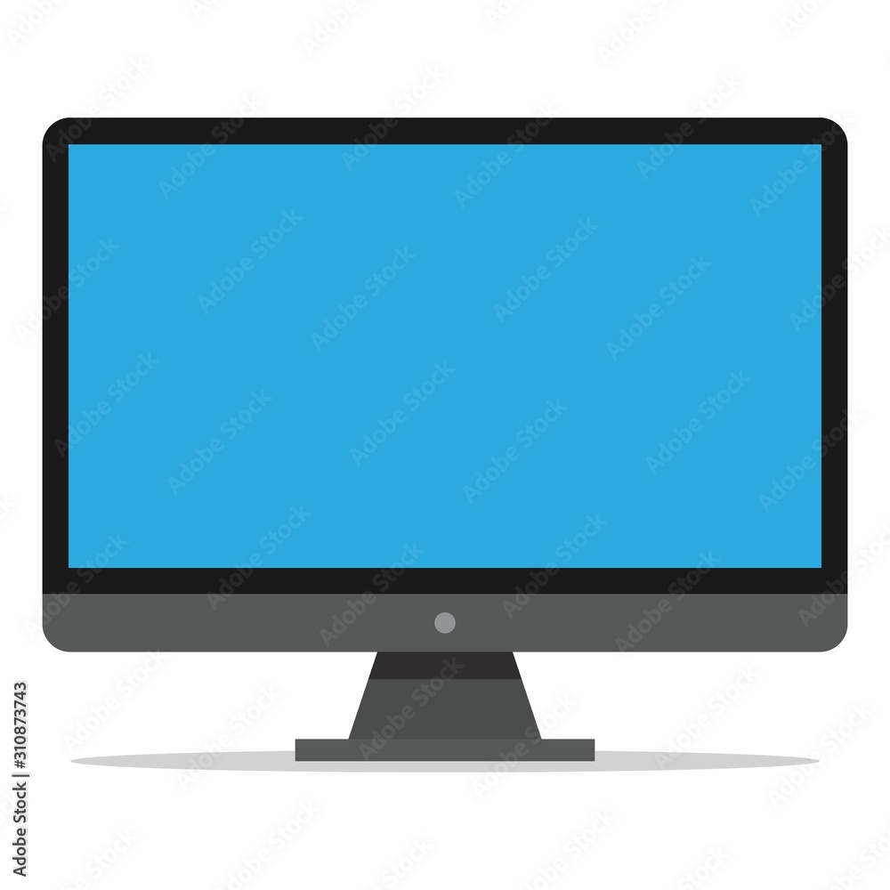 Computer Monitor with resolution ultra HD 4k and 16:9 aspect ratio ...