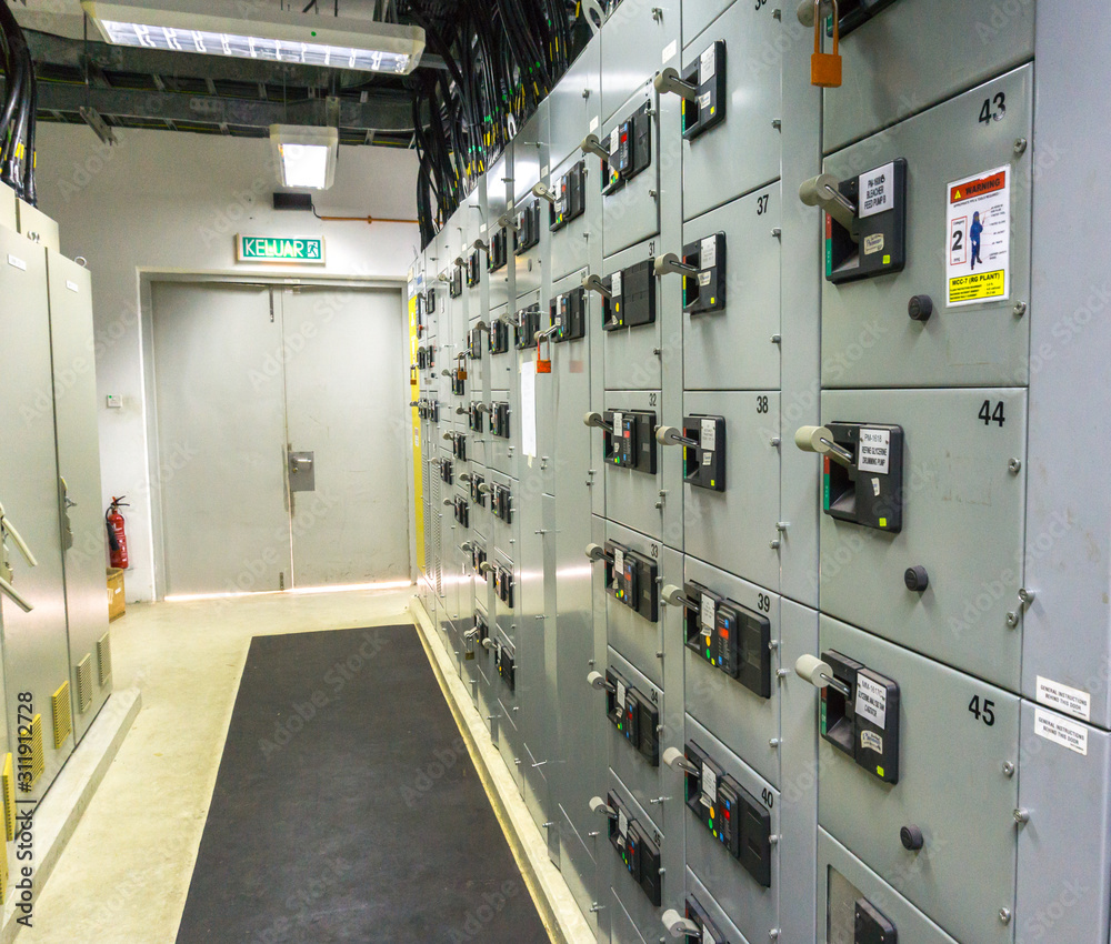 electrical control panel Stock Photo | Adobe Stock