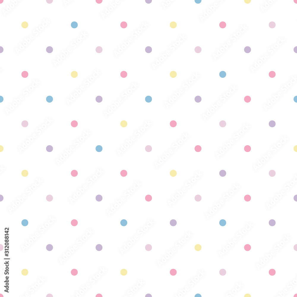Rainbow Polka Dot Backgrounds