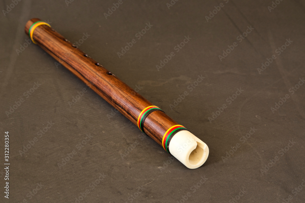 quena (from Quechua quena) traditional wind instrument used by the ...
