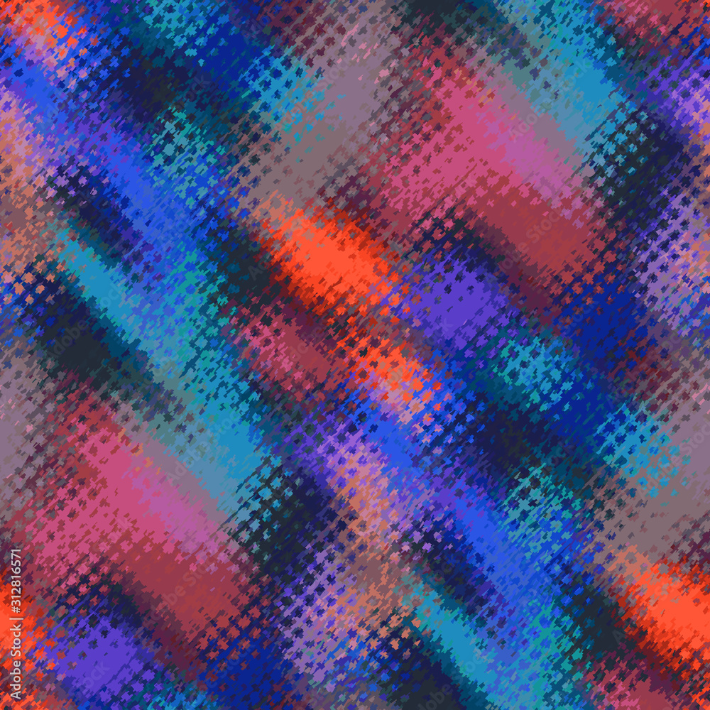 Techno Futuristic Stained Glass Refraction Seamless Repeat Vector Eps ...