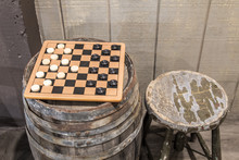 Checkers On Barrel Free Stock Photo - Public Domain Pictures
