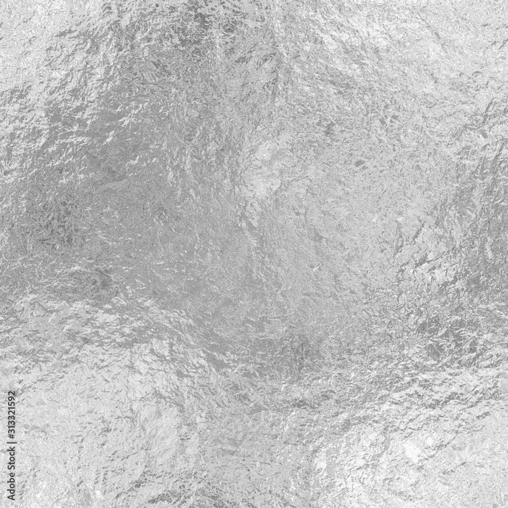 Ilustrasi Stok Silver foil seamless texture, silvery background | Adobe ...