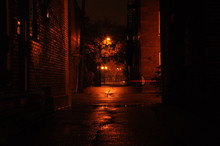 Alley Dimly Lit Free Stock Photo - Public Domain Pictures