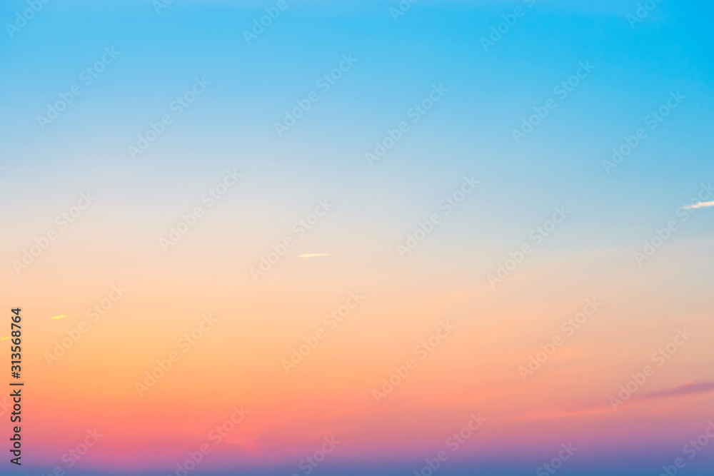 Foto Sunset or sunrise colorful pink, red, blue and orange beautiful ...