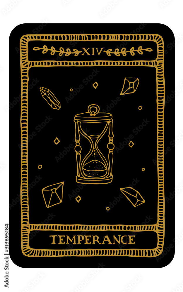 Tarot Card Major Arcana Stock Vector Adobe Stock