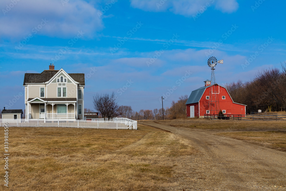 Midwest Farm Stock Photo | Adobe Stock
