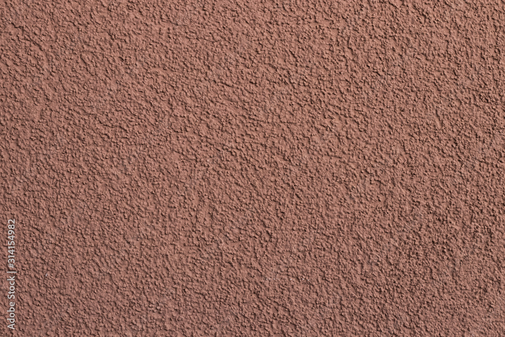Brown facade plaster wall texture Stock Photo | Adobe Stock