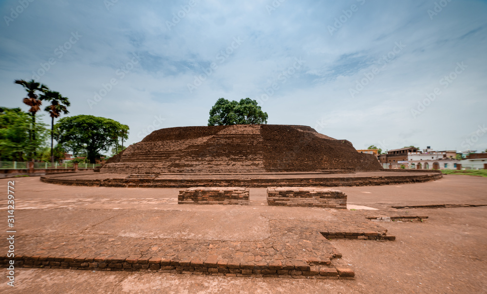 Nalanda Ruins, Nalanda , Bihar Stock Photo | Adobe Stock