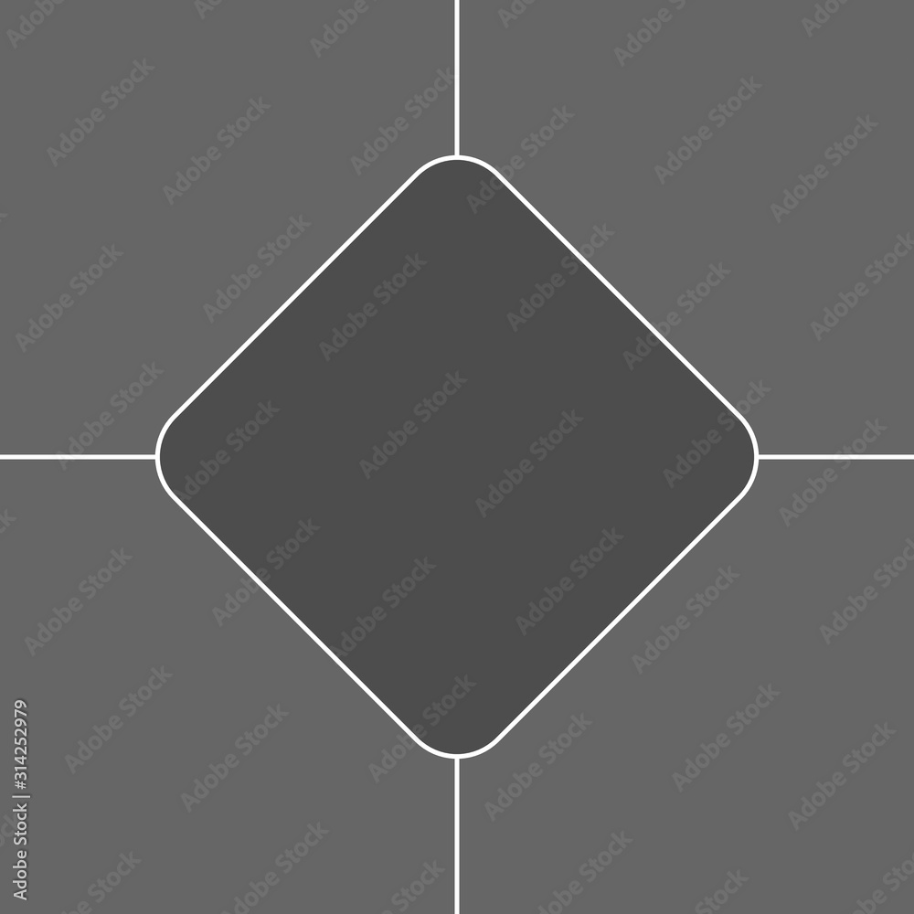 Photos collage frame template for five photos, vector illustration ...