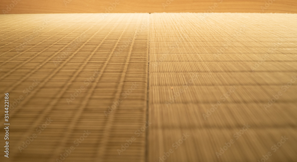 japanese tatami mat floor texture . Asian look and feel background ...