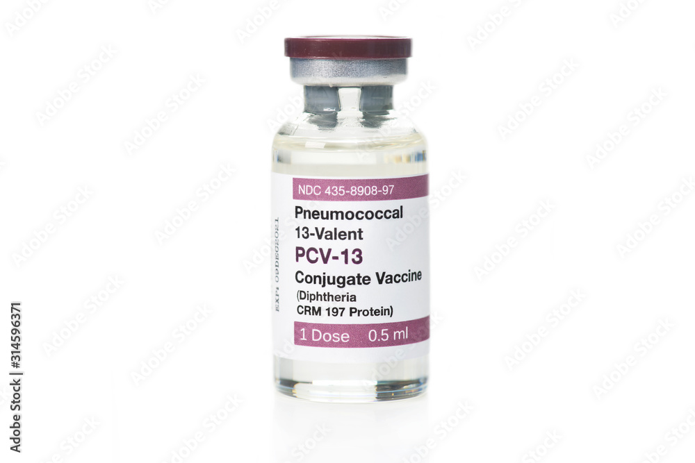 Pneumococcal PCV-13 Vaccine Vial Stock Photo | Adobe Stock