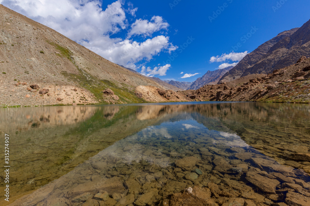 deepak tal is a tiny lake at a height of approximately 12300 feet some ...