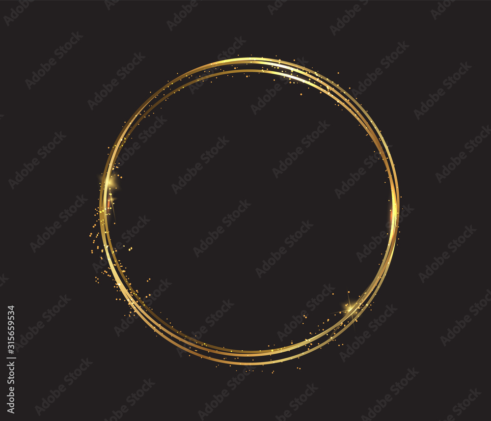 shiny glowing frames with shadows isolated on transparent background ...