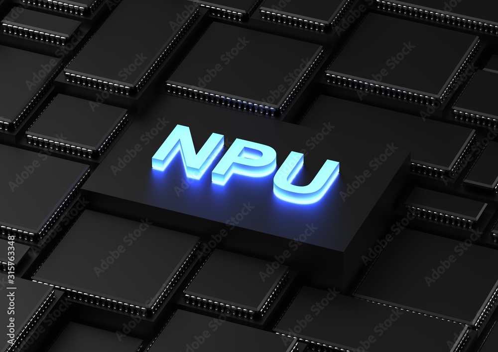 NPU acronym (Neural Processing Unit) Stock Illustration | Adobe Stock