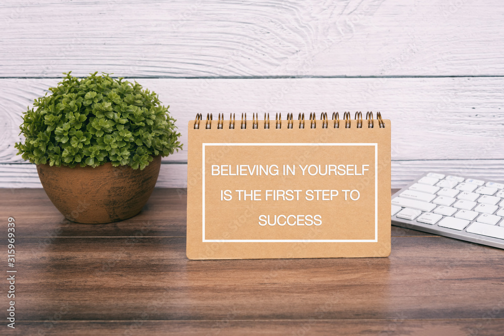 Motivational and inspirational quotes - Believing in yourself is the ...