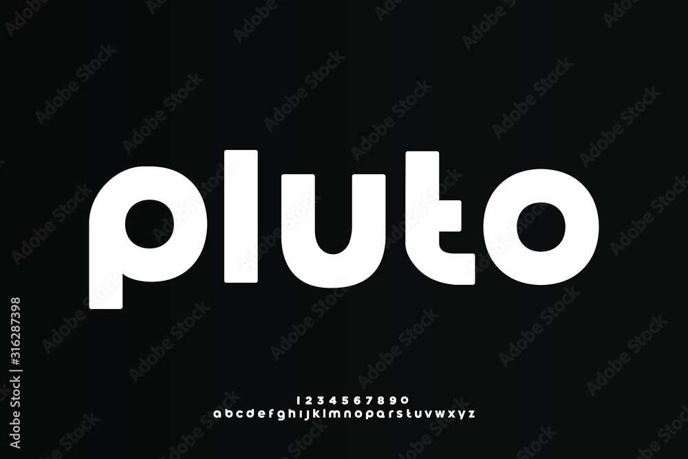 Pluto Font Pics