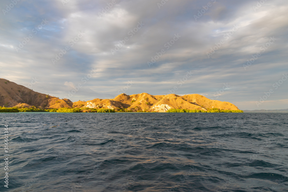 Stock-Foto „Pungu Besar island one of the islands of Komodo National ...