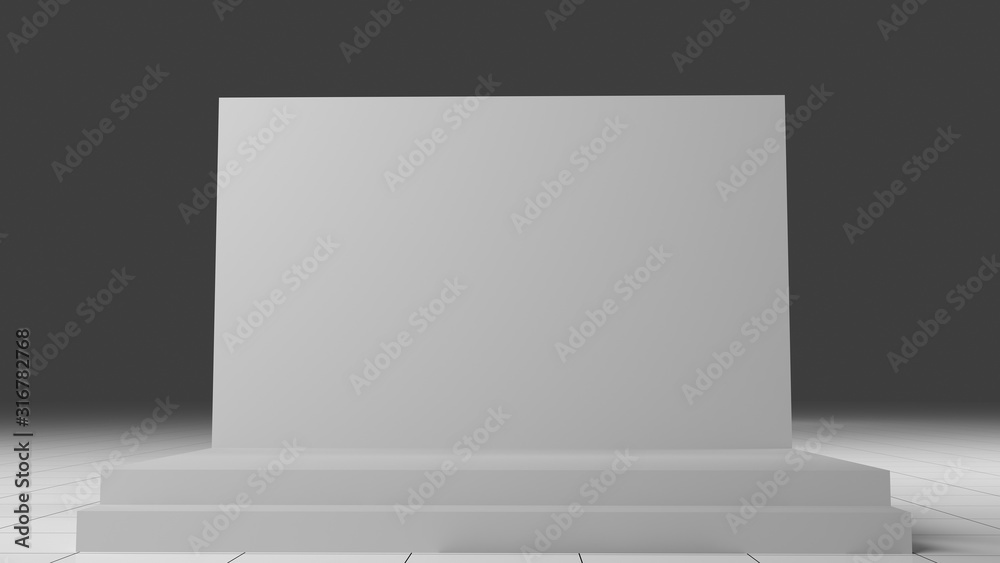 2:3 Fabric Pop Up basic unit Advertising banner media display backdrop ...