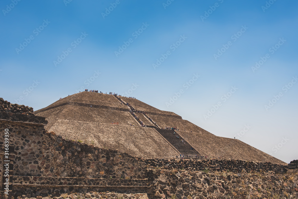 Teotihuacan, Mexico -May 2019 Most important and largest pre-Columbian ...