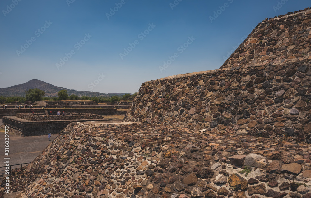 Teotihuacan, Mexico -May 2019 Most important and largest pre-Columbian ...