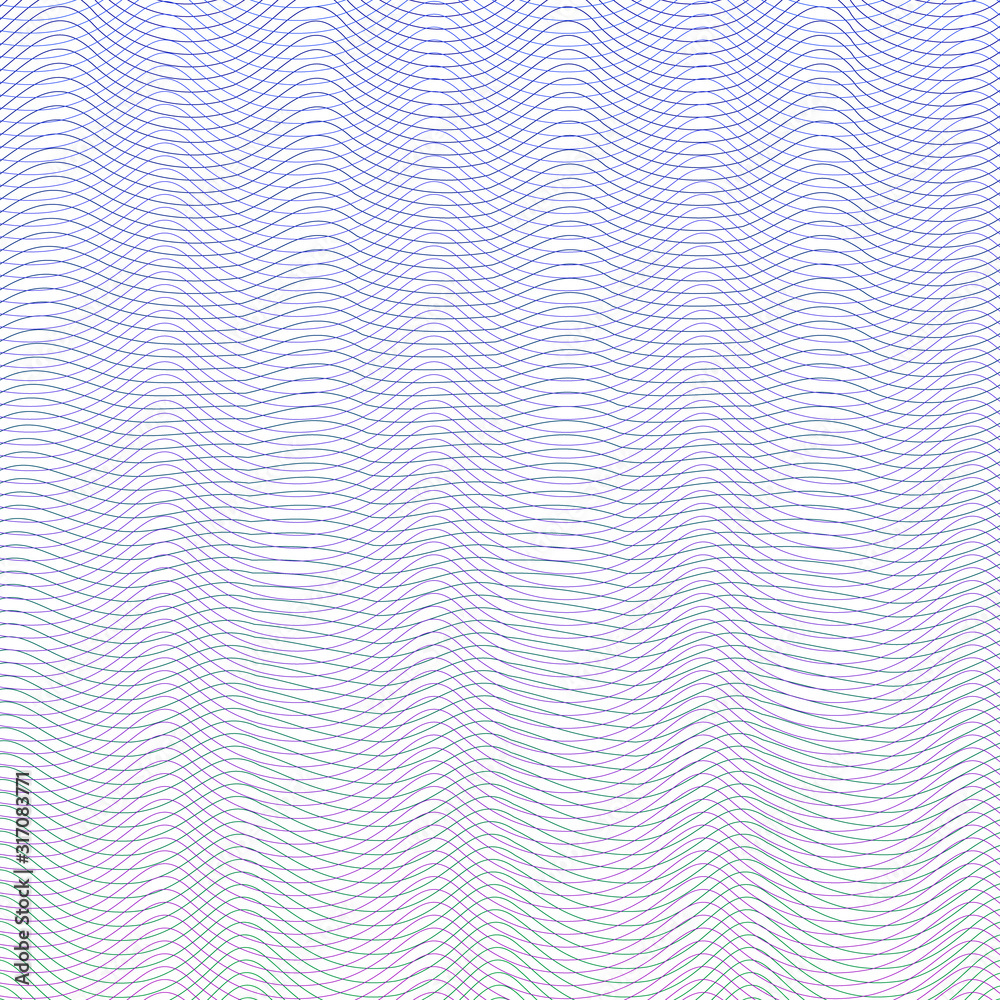 Guilloche lines security background for certificate, watermark design ...